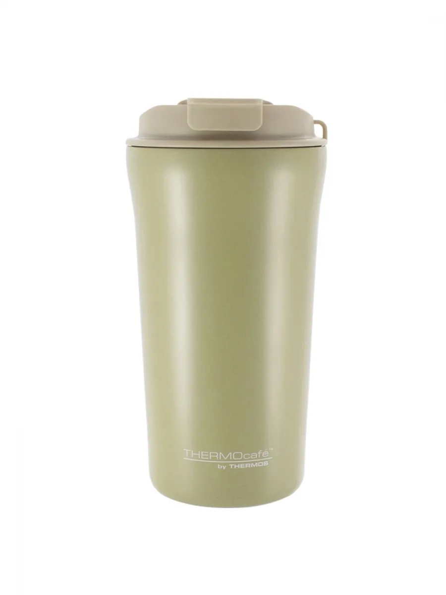 Vaso Térmico con Doble Tapa Abatible y Sorbete ThermoC Arena 500 ml ...